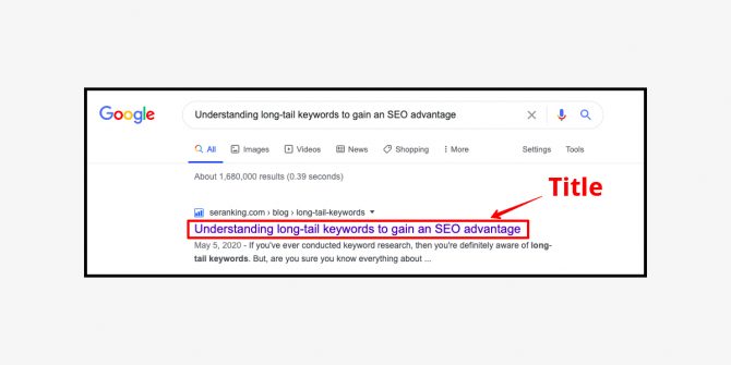 What is a Title Tag and Why is it Important for SEO?